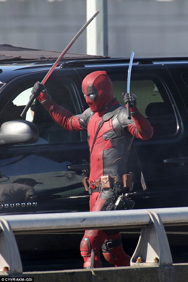 Marvel's Deadpool Movie - Samurai Swords and Guns - A look at the ...