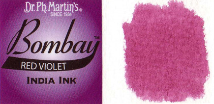 Dr. Ph. Martin's Bombay India Ink - Red 30ml - Atlantis Art Materials