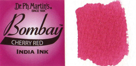 Dr. Ph. Martin's Bombay India Ink - Red 30ml - Atlantis Art Materials