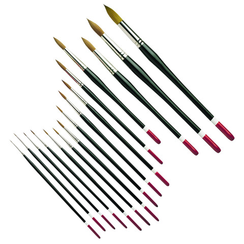 Pro Arte - Series 100 Connoisseur - Round - Atlantis Art Materials