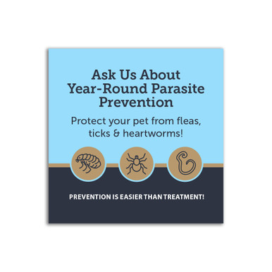 Parasite Prevention Sticker – Generic