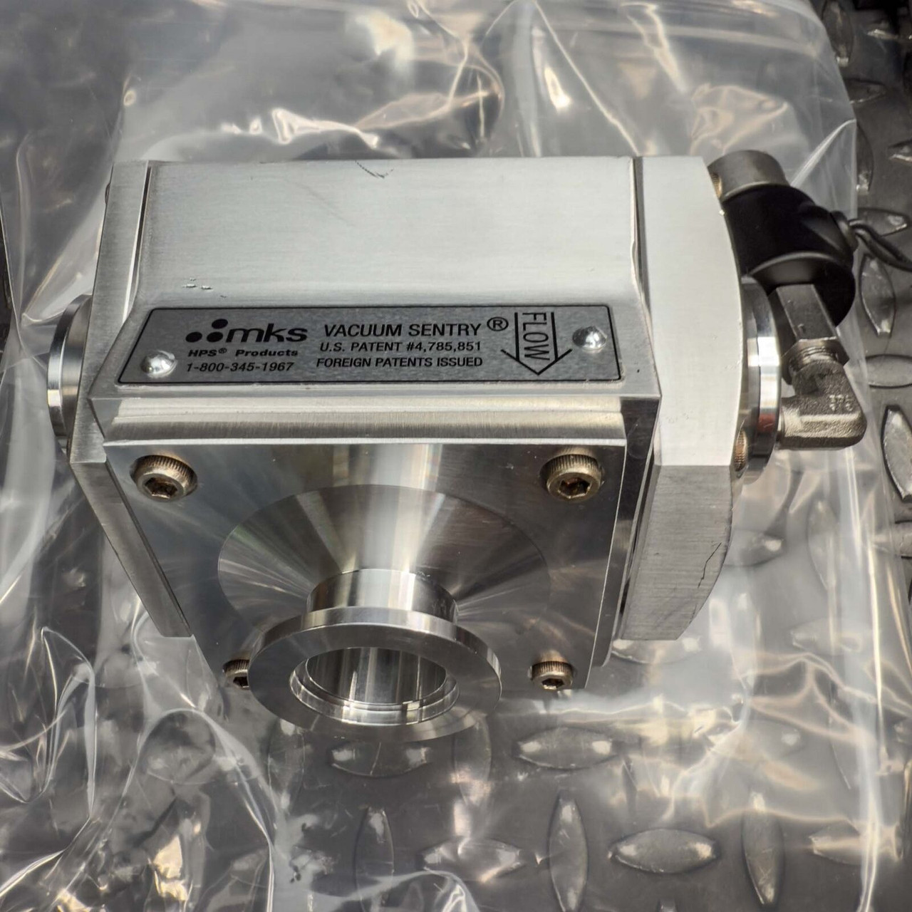 Isolation Valve - MKS Series 145 Vacuum-Sentry Safety Valve - Obtainium ...