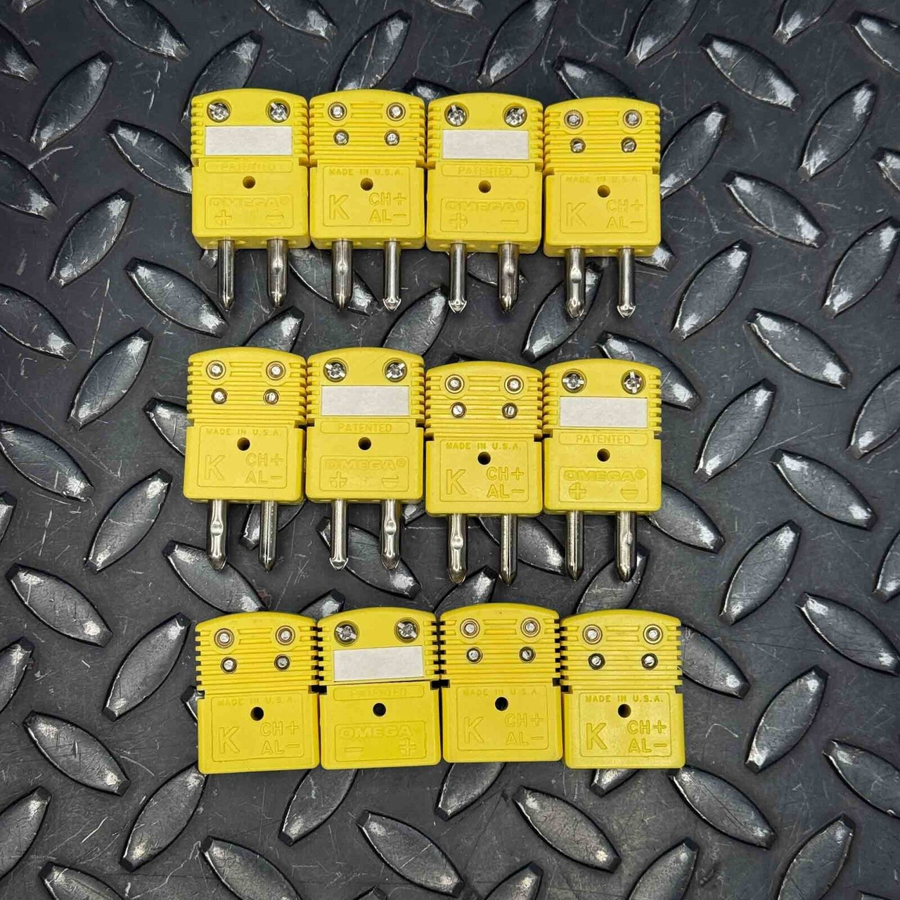 Omega OSTW Thermocouple Connector, Lot of 8 Male & 4 Female - Obtainium ...