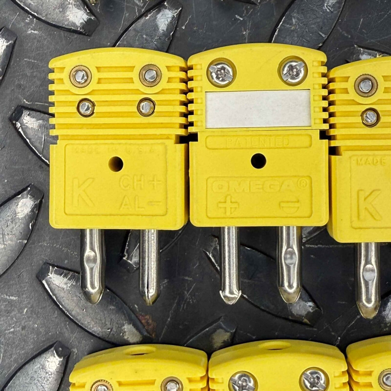 Omega OSTW Thermocouple Connector, Lot of 8 Male & 4 Female - Obtainium ...