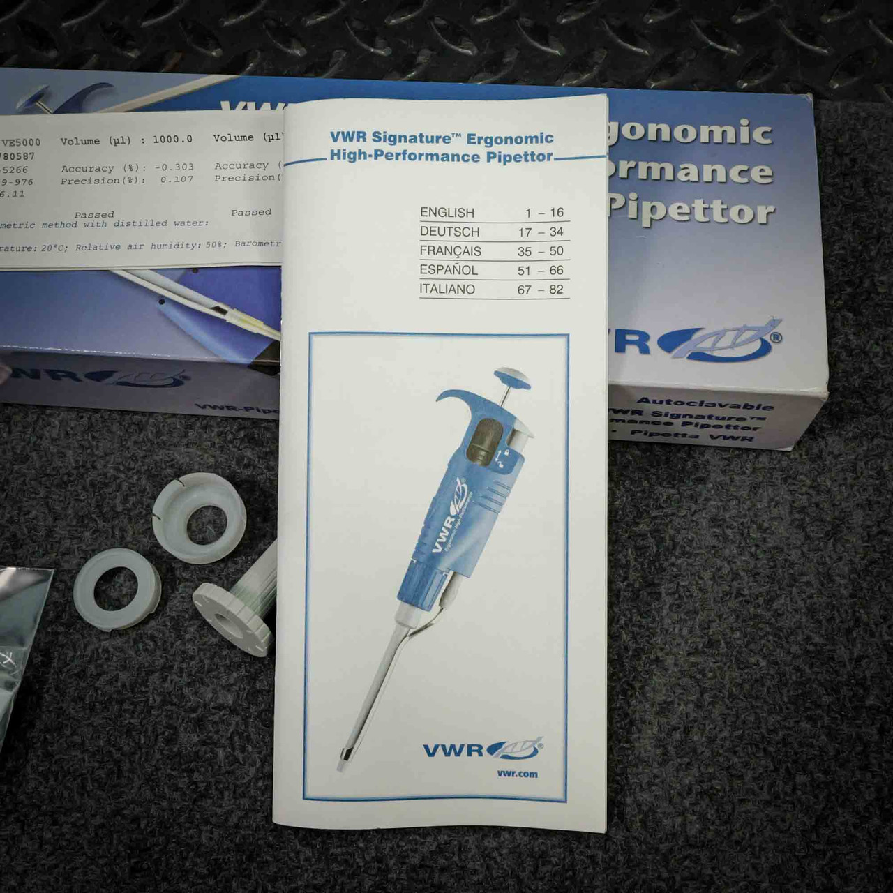 VWR Signature EHP 89079-976 1000–5000 µL Pipettor