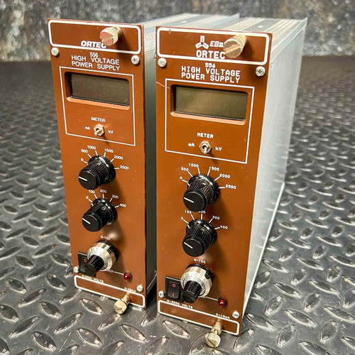 Lot of 2 Ortec 556 NIM Power Supply 0-3000V DC -Parts/Repair ...