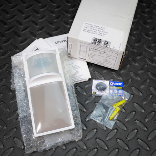 Leviton WSWDR-H9W LevNet RF Wireless Occupancy Sensor