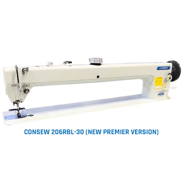 Consew 206RBL-30 Single Needle Compound Walking Foot Sewing Machine