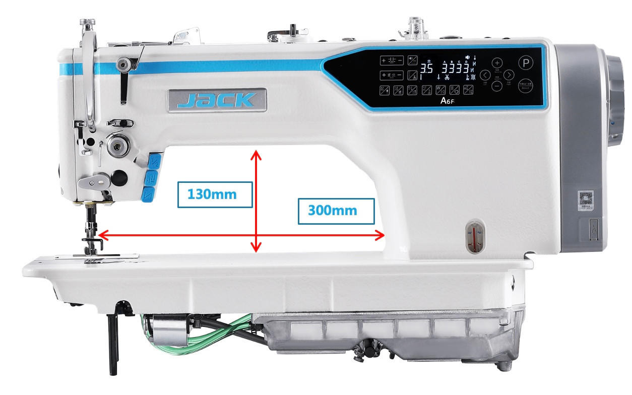 JACK A6F-E Single Needle Direct Drive Fully Automatic Needle Feed ...