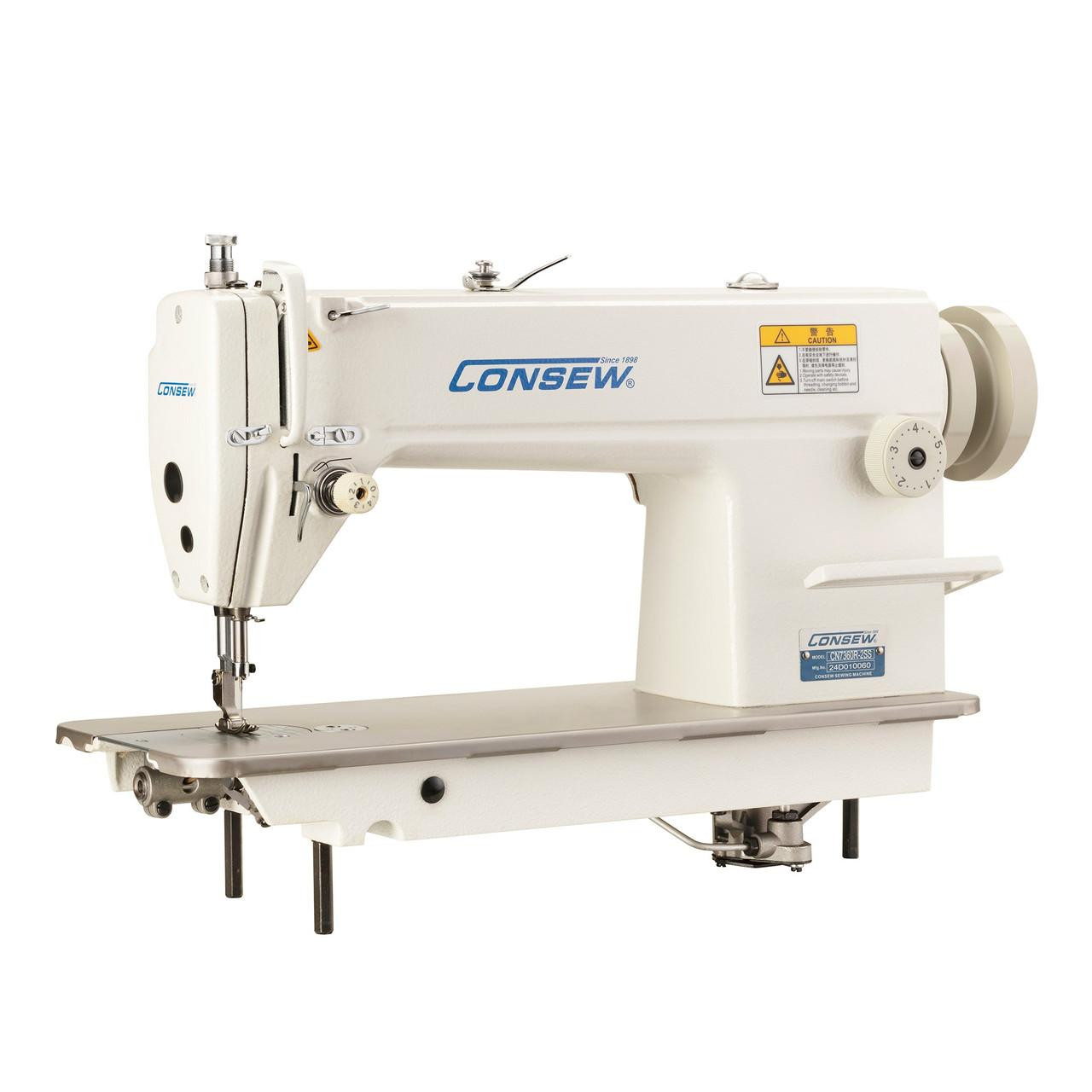Consew 7360R-2SS Single Needle Stainless Steel Bed Lockstitch ...