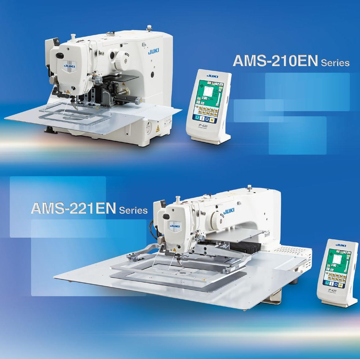 JUKI AMS-210ENHL-1510 Automatic Touch Screen 150mm x 100mm Programmable ...
