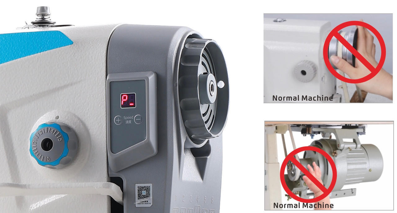 Jack F5 Single Needle Direct Drive Lockstitch Industrial Sewing Machine ...