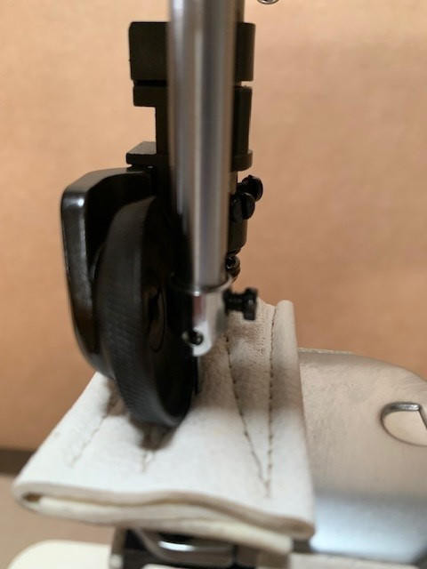 Yamata GC810 Heavy Duty Single Needle Post Bed Drop Feed Sewing Machine ...