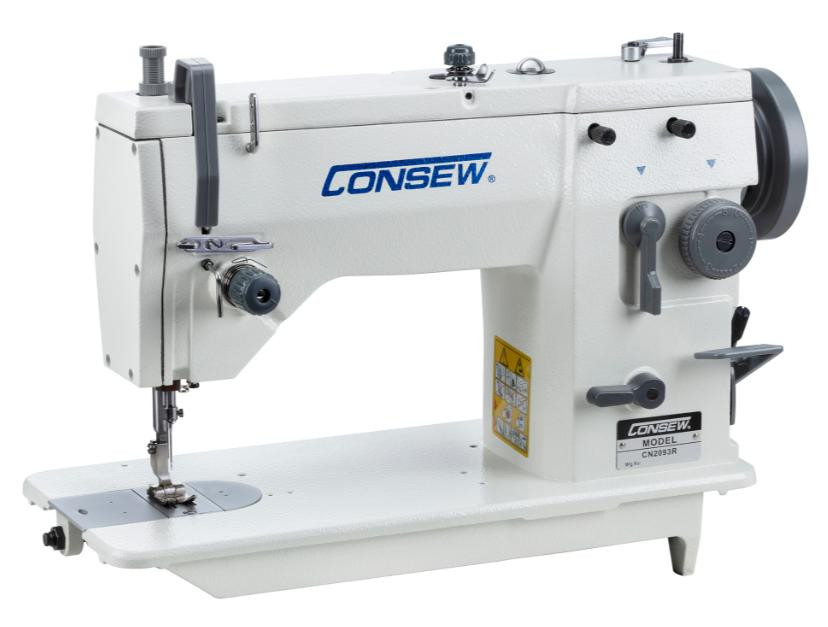 Consew CN2093R Single Needle Drop Feed Auto-Oiling Zig-Zag Sewing ...