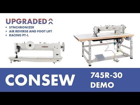 Consew 745R-30 Extra Heavy Duty Double Needle Compound Walking Foot 30 ...