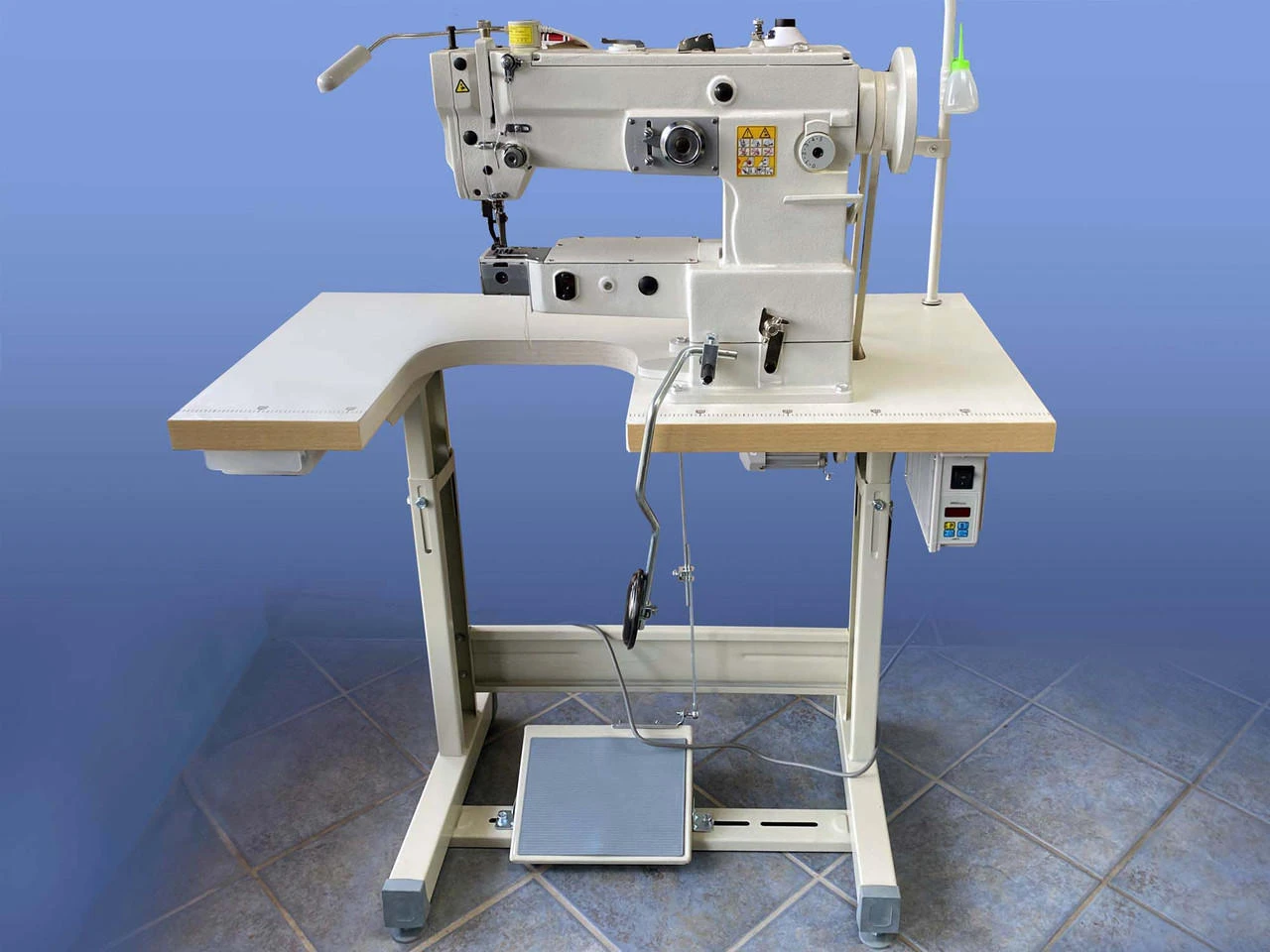 Yamata FY2153MX Zig-Zag Cylinder Arm Single Needle Compound Walking ...