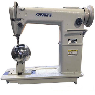 Consew 228R-WIG Single Needle Drop Feed Post Bed Wig and Hat Sewing ...