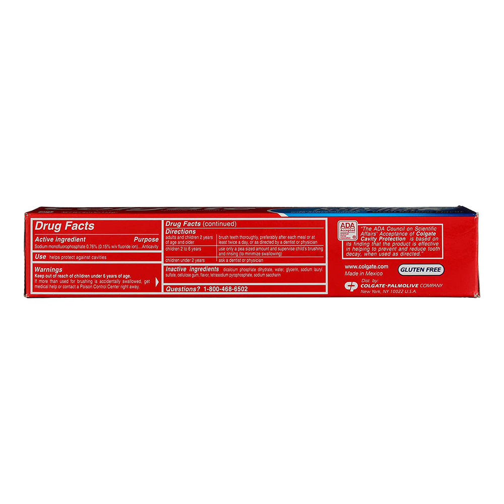 Colgate Cavity Protection Toothpaste with Fluoride for Enamel ...