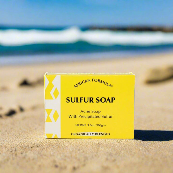 African Formula Sulfur Soap Acne Soap Bar 3.5Oz - wisermerchant