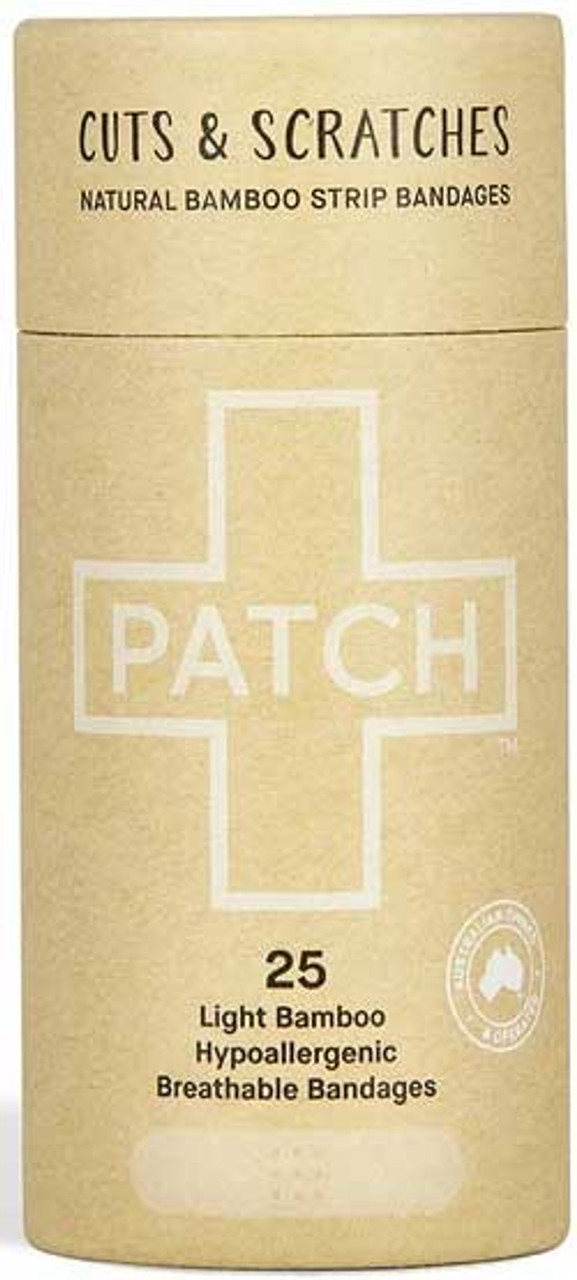 Patch Bandages Natural Bamboo - 25 Ct - wisermerchant