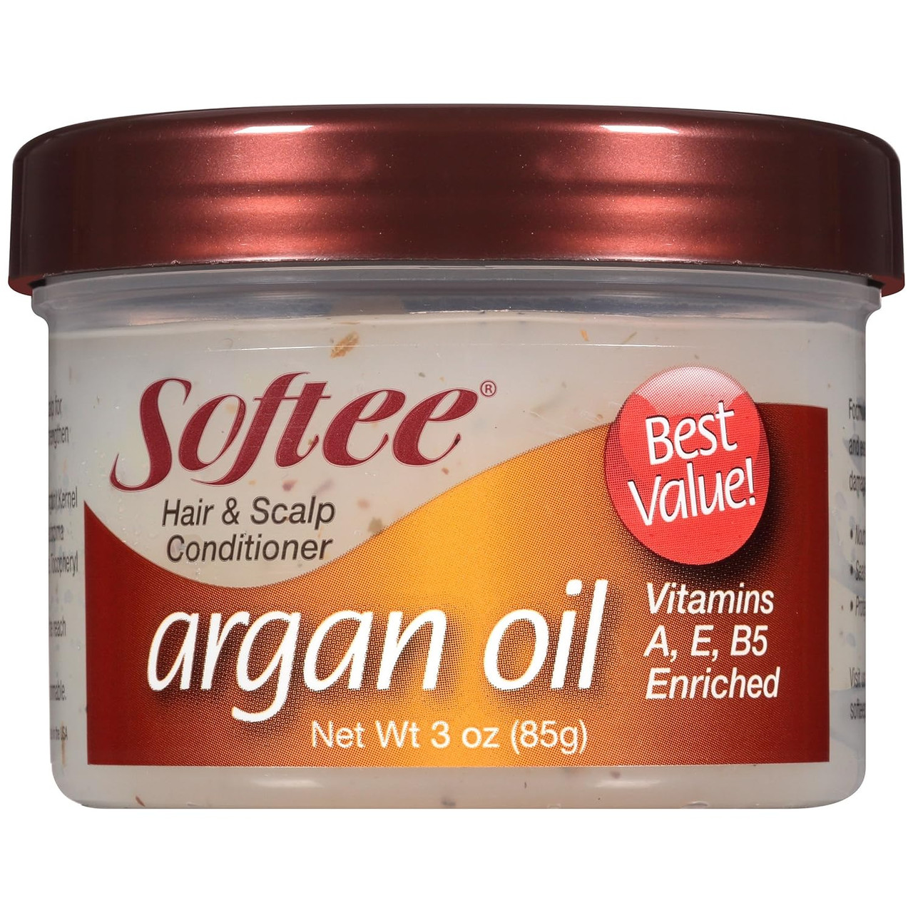 Softee Hair And Scalp Conditioner Argan Oil - 3 Oz - wisermerchant