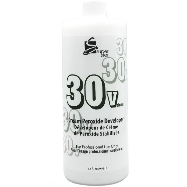 Super Star Cream Peroxide Developer 30 Volume - 32 fl oz - wisermerchant
