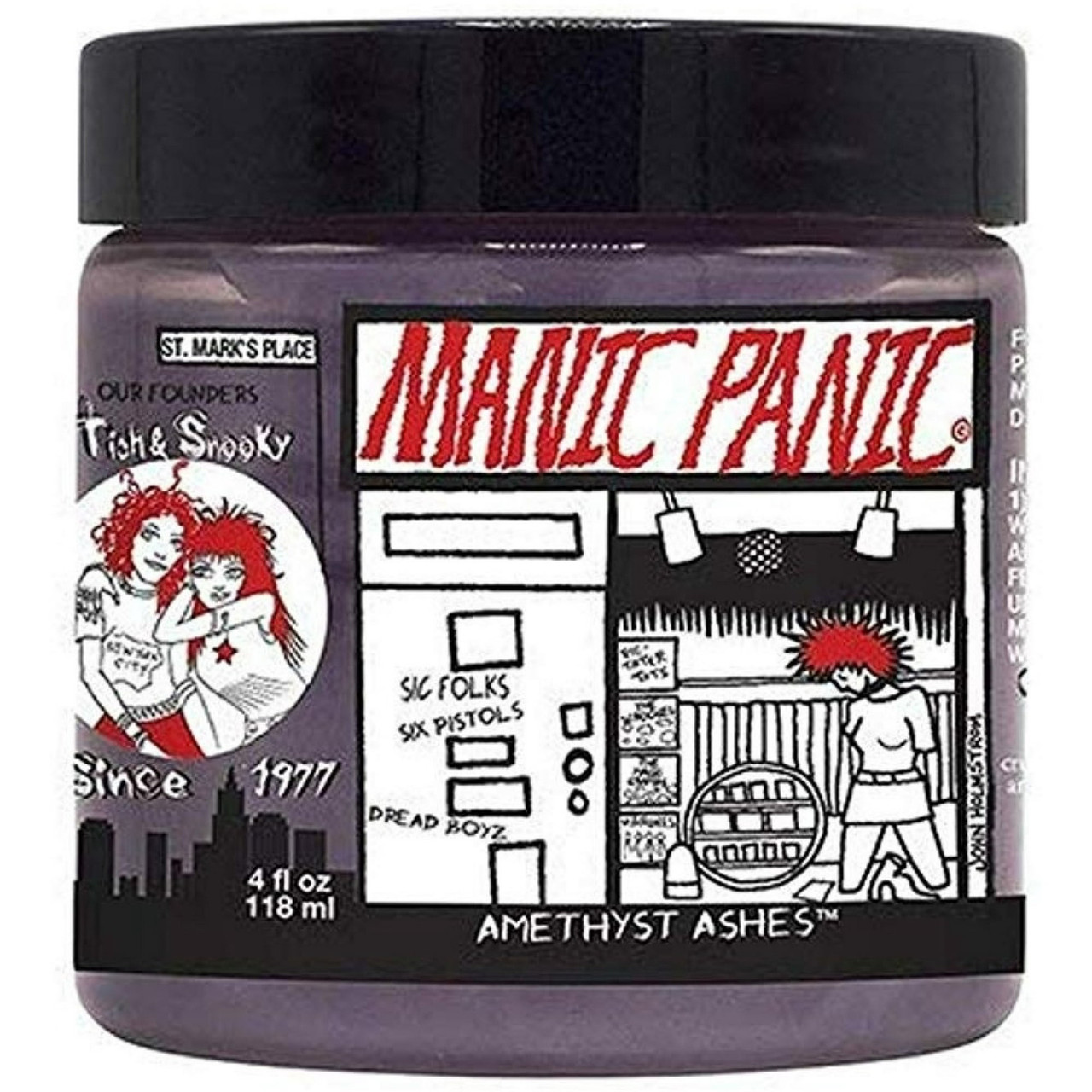 Manic Panic Amethyst Ash Hair Color - 4 oz - wisermerchant