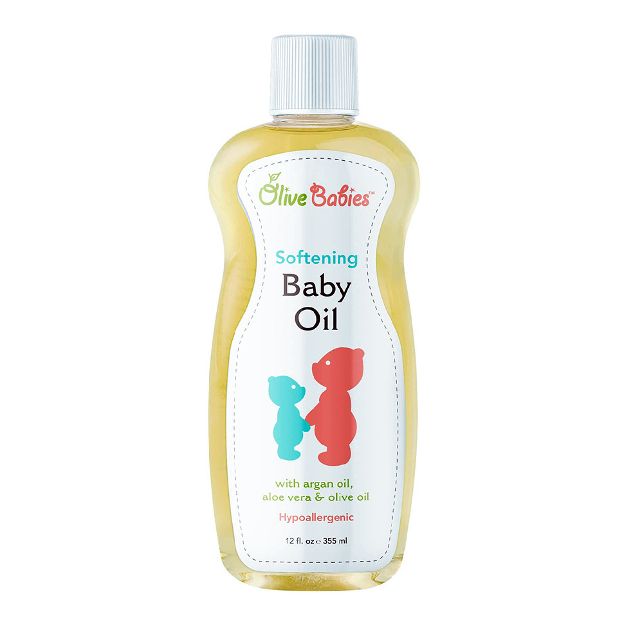 Olive Babies Softening Baby Oil - 12 fl oz - wisermerchant
