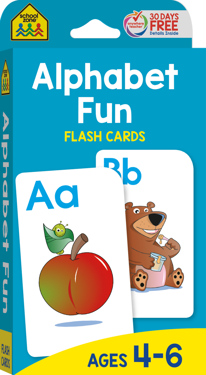 School Zone Alphabet Fun Flash Cards
