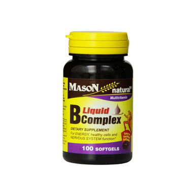 Mason Natural B-Complex Softgels - 100 Ea - wisermerchant