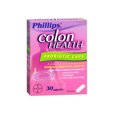 Phillips' Colon Health Capsules 30 Ea - wisermerchant