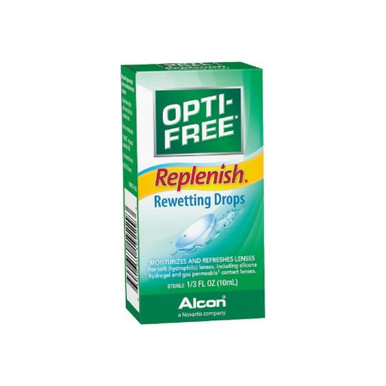Opti-Free Replenish Rewetting Drops 10 Ml - wisermerchant