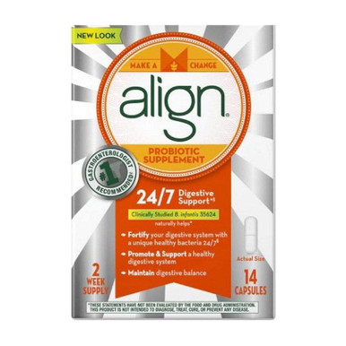 Align Digestive Care Balancing Defense Probiotic Supplement Capsules ...