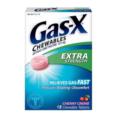 Gas-X Chewables Extra Strength Cherry Creme Tablets 48 Ea - wisermerchant