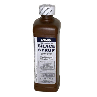 Silarx Silace Docusate Sodium Stool Softener Syrup - 16 Oz - wisermerchant