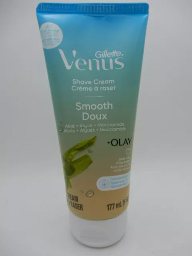 Gillette Venus + Olay Smooth Shave Cream W Shea Butter 6 Fl Oz ...