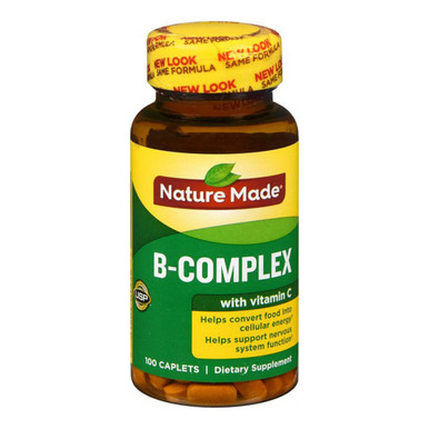 Nature Made Vitamin B Complex Caplets - 100 Caplets - epharmastore.com
