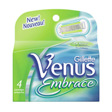 Gillette Venus Embrace Cartridges 4 Ea - wisermerchant