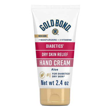 Gold Bond Ultimate Diabetic Dry Skin Relief Hand Cream, 2.4 Oz ...