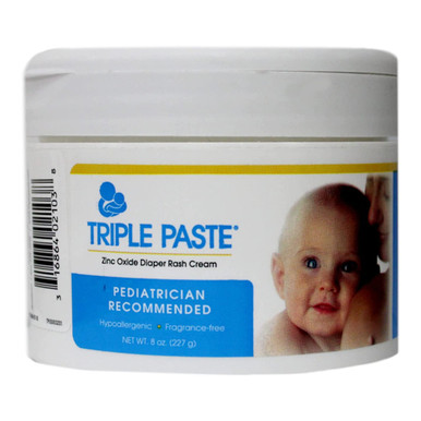 Triple Paste Diaper Rash Cream, Hypoallergenic Medicated Ointment For ...