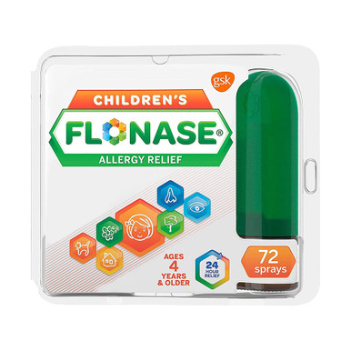 Flonase Children'S Allergy Relief Nasal Spray, 72 Sprays - 0.38 Oz ...