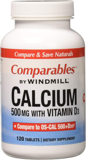 Windmill Oyster Cal TAB 500 MG+D 120 ct