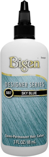 Bigen SB7 Sky Blue Designer Series Semi-Permanent Hair Color 3 fl oz