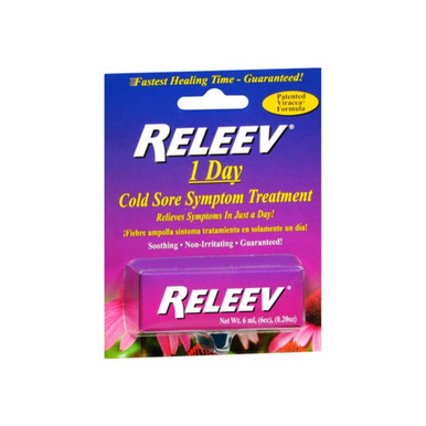Releev 1 Day Cold Sore Treatment 6 Ml - wisermerchant