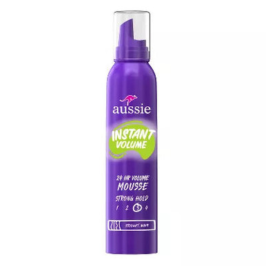 Aussie Instant Volume Hair Mousse Lightweight Lift for Fine Hair ...