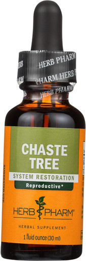 Herb Pharm Chaste Tree For Female Reproductive System - 1 Oz ...