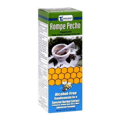 Rompe Pecho Cough Syrup Alcohol Free - 6 fl oz - wisermerchant