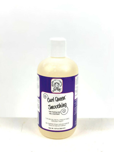 Curl Junkie Curl Queen Smoothing Styling Gel for Defined Curls, 12 oz ...