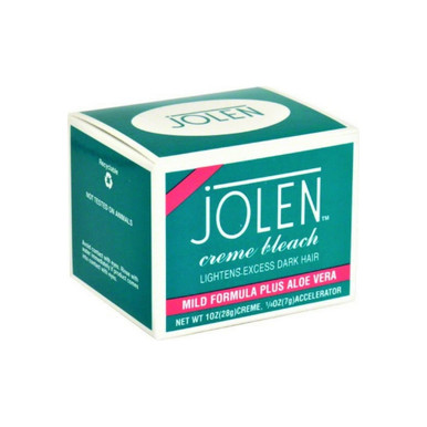 Jolen Creme Bleach Sensitive Formula Plus Aloe Vera 1.2 Oz - wisermerchant
