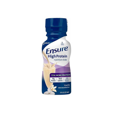 Ensure Active High Protein For Muscle Health Vanilla 8 Oz Bottle Ready ...